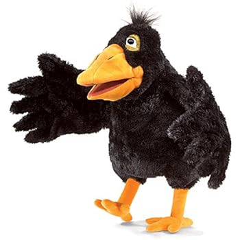 Amazon.com: Folkmanis Raven Hand Puppet: Toys & Games