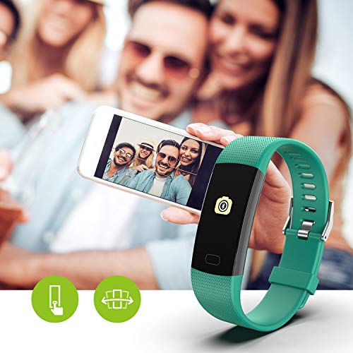 Fitness Tracker HR, Y1 Activity Tracker Watch with Heart Rate Monitor ...