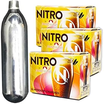 Amazon.com: Nitrogen Cartridges - N2 Cartridges NITRO by Best Whip ...