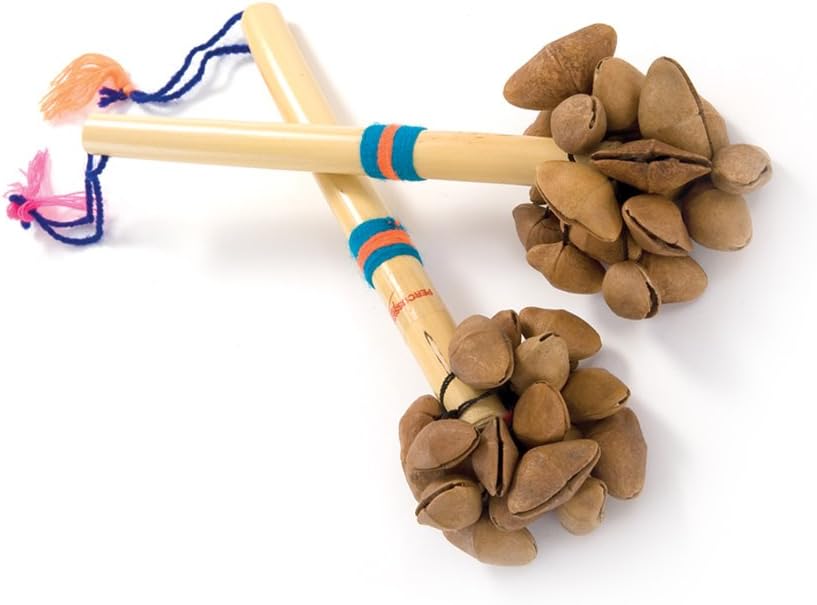 Percussion Plus Pair of Seed Shakers: Amazon.co.uk: Musical Instruments