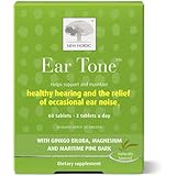 New Nordic Ear Tone, 60 Tablets with Gingko Biloba and Magnesium, Ear ...