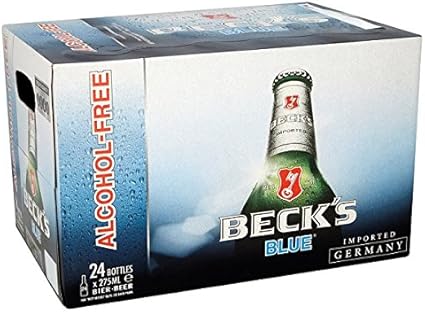 Beck's Blue Alcohol-Free Beer 24 x 275ml (Pack of 24 x 275ml): Amazon.co.uk: Beer, Wine & Spirits