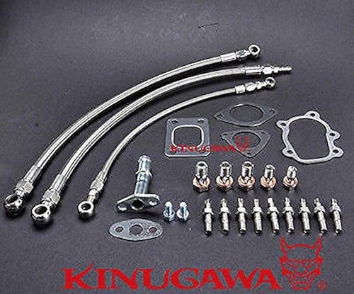 Kinugawa Turbo Install Kit S13 SR20DET Silvia Garrett T25 Journal ...