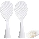 Amazon.com | FireKylin Rice Paddle, Silicone Standing Rice Spatula with ...