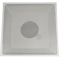 24" x 24" T-Bar Drop Ceiling Perforated Return Grill - Metal Back ...