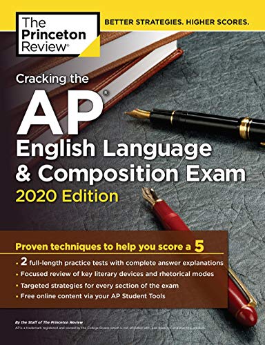 Cracking the AP English Language & Composition Exam, 2020 Edition ...