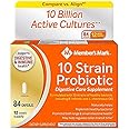 Amazon.com: Members Mark 10 Strain Probiotic (84 Count) (2 Pack ...