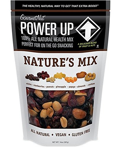 Power Up Trail Mix - Nature's Mix, 100% All Natural Trail Mix (Pack of ...