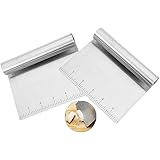 Amazon.com: Stainless Steel Food Scraper and Chopper Large Griddle ...