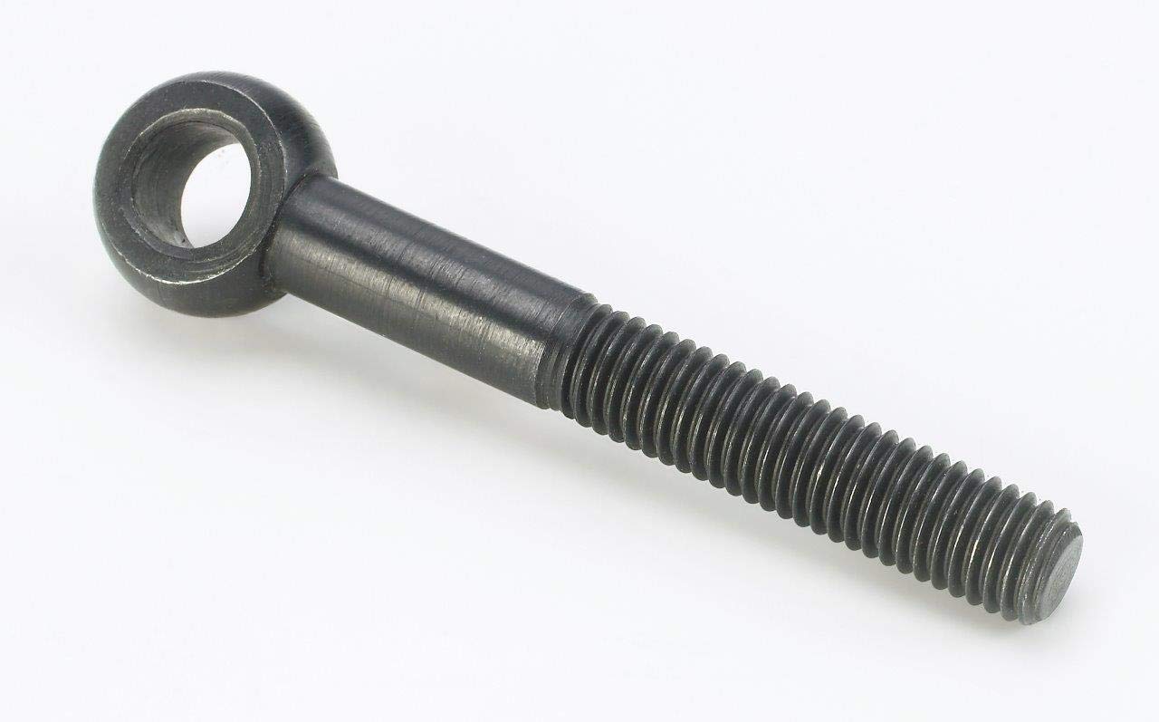 Morton Carbon Steel Rod Ends Machined Eye Bolts, Metric Size, M12 x 1. ...