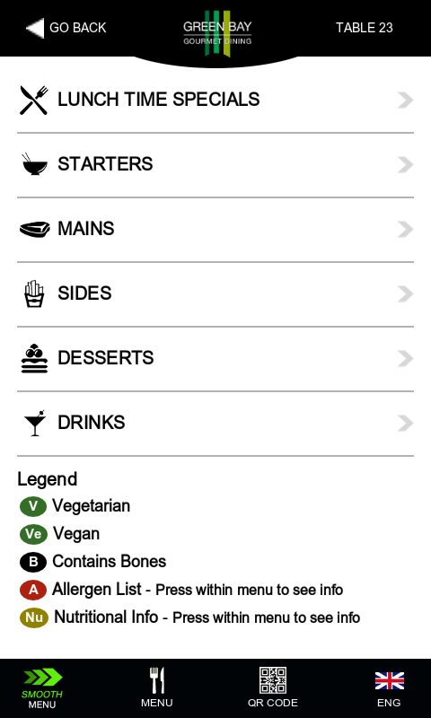 Amazon.com: SmoothMenu Waiter Digital Menu : Apps & Games