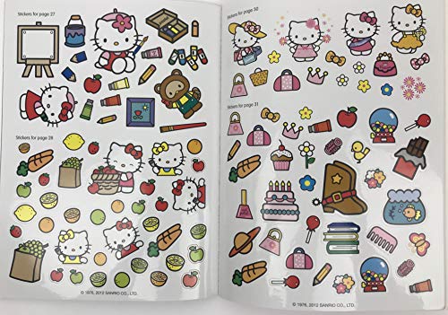 Bendon Hello Kitty Giant Sticker Activity Book - Want It All