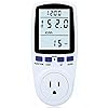 Upgraded Watt Meter Plug in Power Meter Home Energy Monitor Power ...
