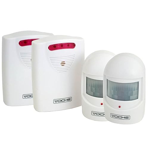 Wireless Driveway Security Intruder Alert Alarm System with PIR Motion ...