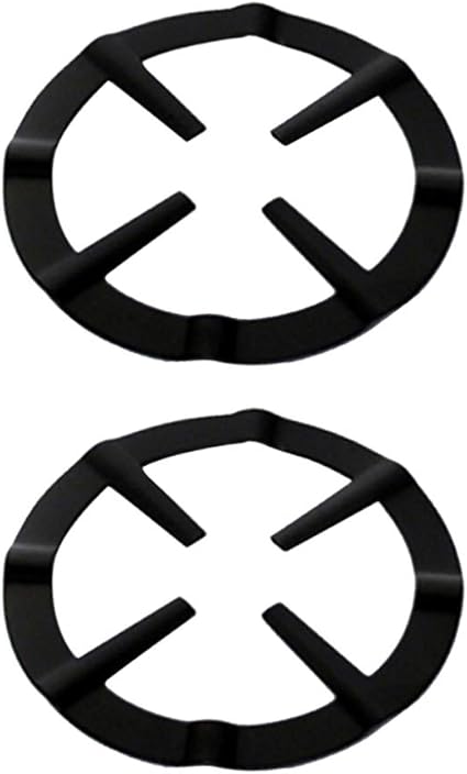 Hemoton 2pcs Gas Ring Reducer Trivet Hob Cooker Gas Range Burner Grate ...