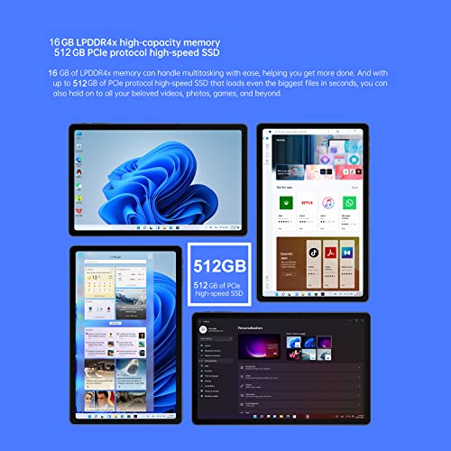 Windows 11 Tablet-ALLDOCUBE iWork GT Tablet PC 2 in 1,Windows 11,Intel ...