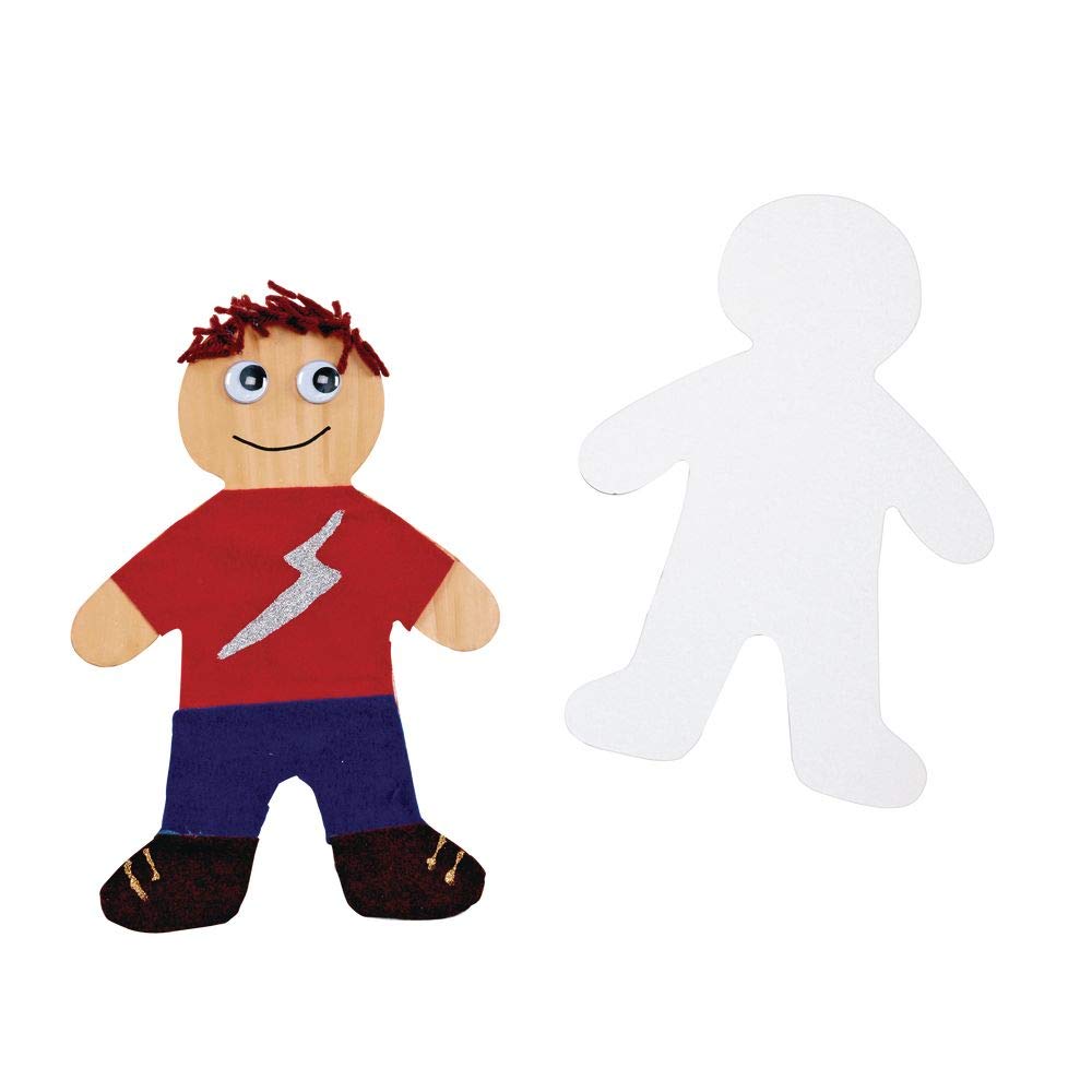 Mua Colorations Giant Person Shapes for Kids, Set of 24, Sturdy Paper ...