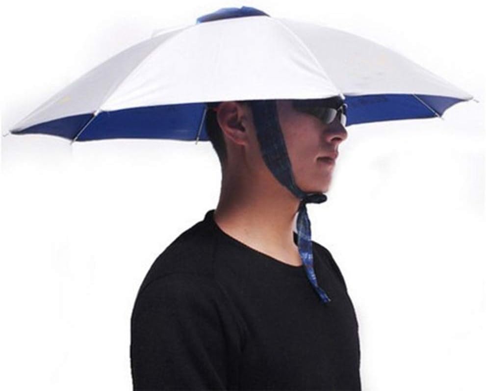 Amazon.com : ZKDYS Parasol hat Waterproof Outdoor Camping Hiking ...