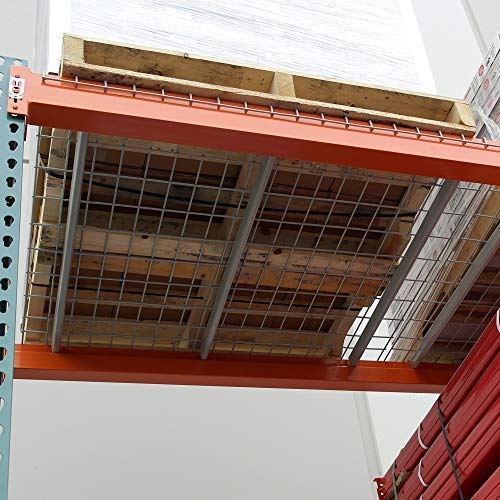 Storage-Pro Pallet Rack with Wire Mesh Decking 120 H x 108 W x 42 D ...