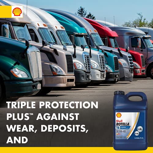 Aceite para motor diésel Shell Rotella T6 totalmente sintético 5W-40 (2 ...