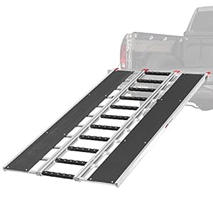 Amazon.com: Black Ice 94" x 54" Snowmobile Loading Ramp with Stud ...