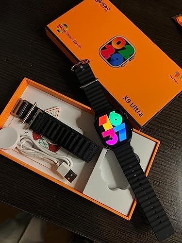 X9 ULTRA SMART WATCH (black), USB price in Egypt | Amazon Egypt | kanbkam