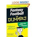 Fantasy Football For Dummies: Martin Signore: 9780470125076: Amazon.com ...