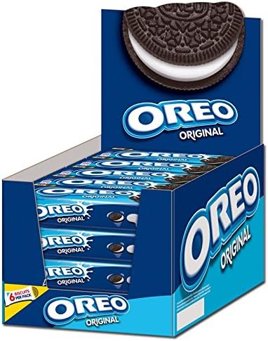 Oreo Galletas de Cacao Rellenas de Vainilla - 20 Paquetes: Amazon.es ...