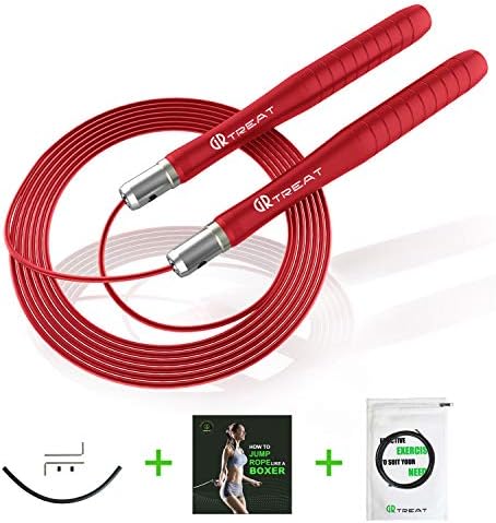 GUARD & REVIVAL TREAT Speed Jump Rope - 360 Degree Spin & Easy ...