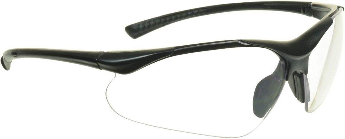 proSPORT Full Lens Reader Safety Glasses +1.00 Clear Lens Sport ...