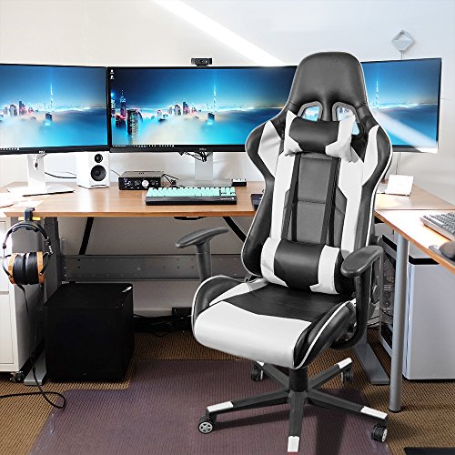 Homall Executive Swivel Racing Style Gaming Chair | Widest