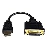 HDMI to DVI Cable, Bi-Directional Adapter, 4K DVI to HDMI Converter (1 ...