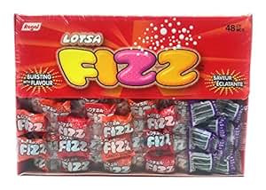 Lotsa Fizz Candy Strips - 48 Count: Amazon.ca: Grocery