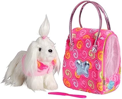 Pucci Pups Puppy in Carry Bag: Amazon.co.uk: Toys & Games