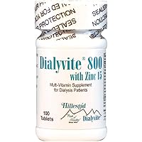Amazon.com: Dialyvite 800 with Zinc 15 mg. - 100 Tabs (Renal Supplement ...