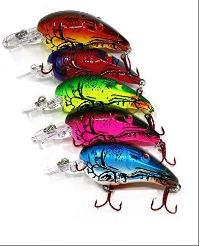 Crawfish Crankbait for Bass Fishing - Life-Like Fishing Lures ...
