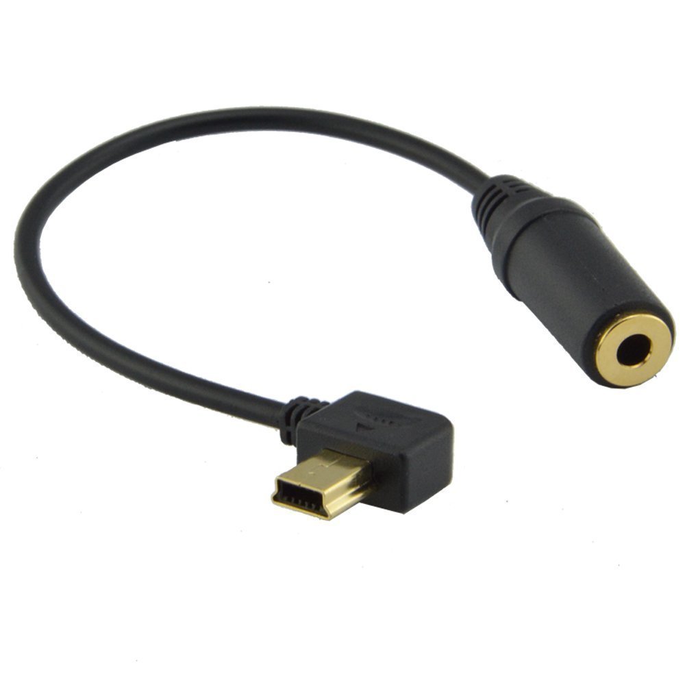 williamcr 3,5 mm Adaptador de micrófono Cable para GoPro Hero3 Hero3 ...