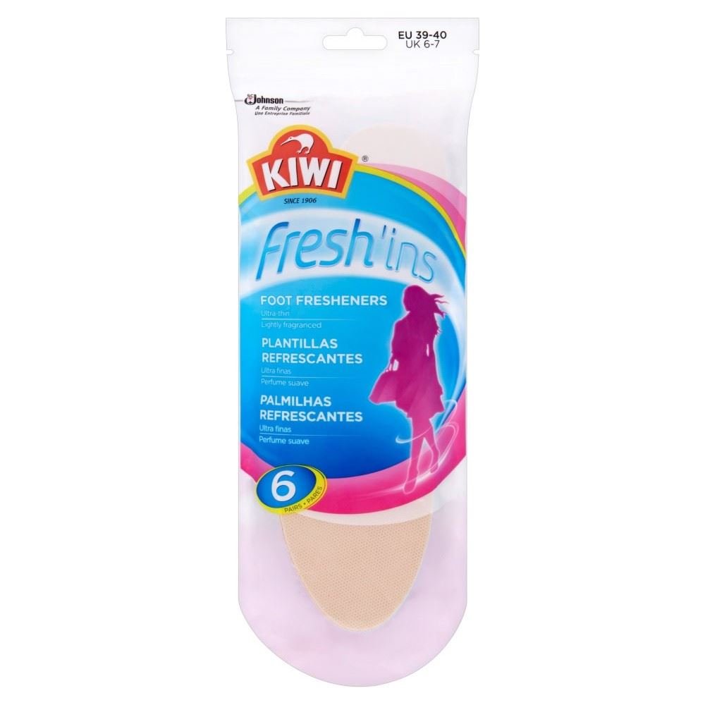 Amazon.com : Kiwi Women's Refreshin' Soles Pack Of 6 : Shoe Insoles ...
