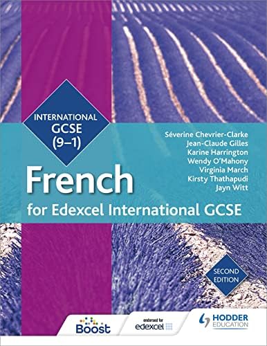 Edexcel International GCSE French Student Book Second Edition price in ...