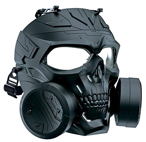 M10 Airsoft Protective Gas Mask Tactical, Full Face Eye Protection ...