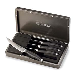 Amazon.com: Pampered Chef Forged Steak Knife Set: Kitchen & Dining