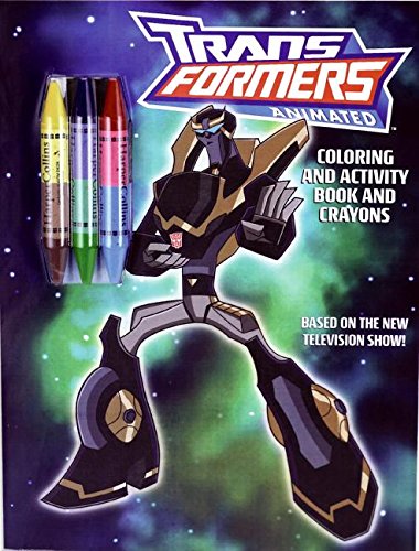 Transformers Animated: Coloring And Activity Book And Crayons ...