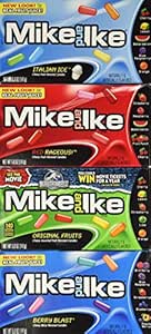 Amazon.com : Mike and Ike Theater Box Variety Pack - Original Fruits ...