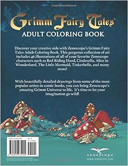 Grimm Fairy Tales Adult Coloring Book: Zenescope, Jamie Tyndall, Mike ...