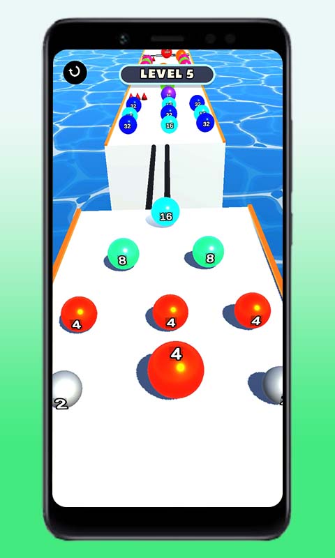 Ball Run 2048 Rolling 3D - Color Ball Roll Match Puzzle Game:Amazon.com ...