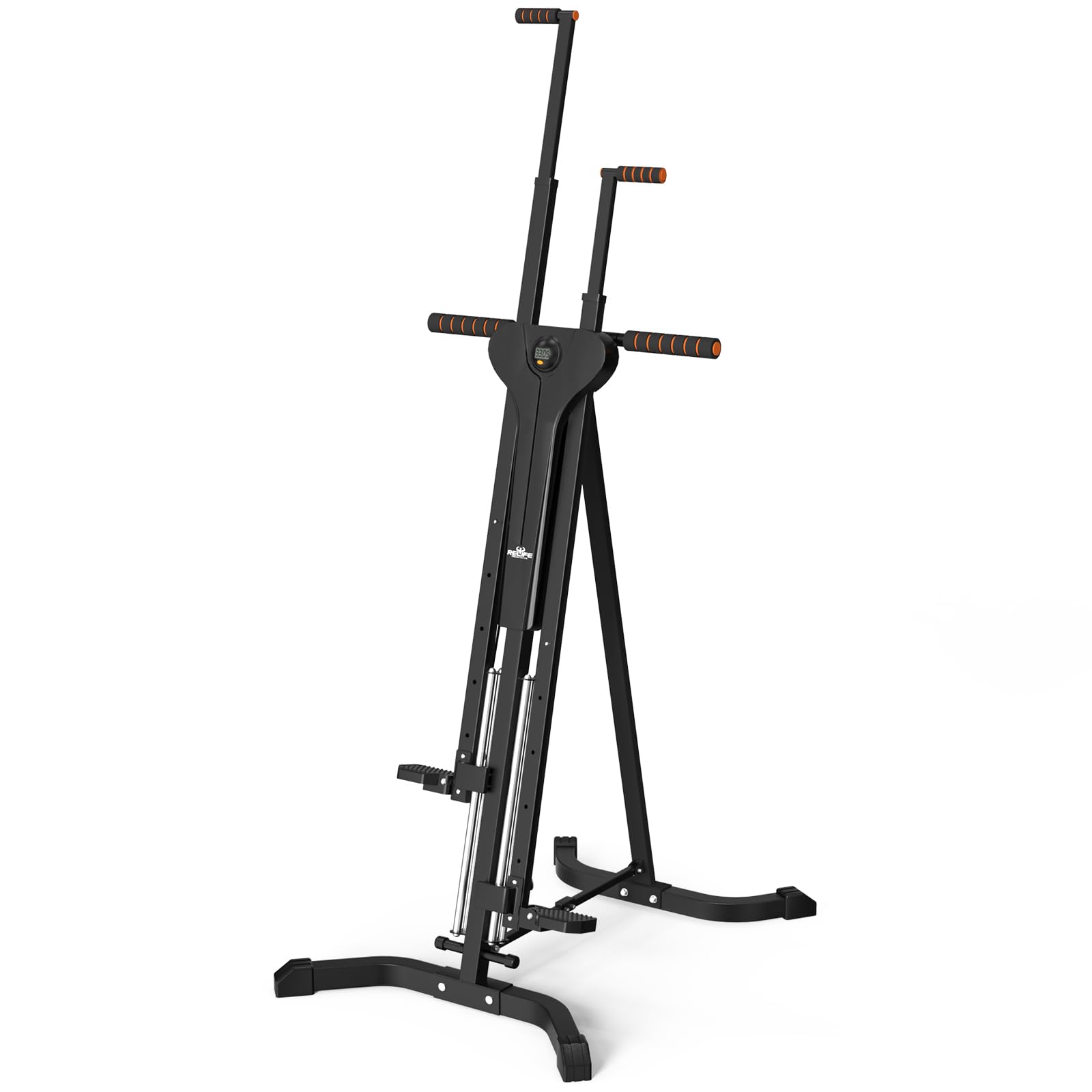 Vertical Climber Exercise Machine for Home Gym with 4 Metal Guide Rails ...