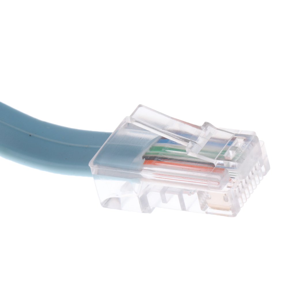 Wiring & Connecting RJ45 to RS232 Serial Cable DB9F/8P8C 1.8M Patch ...