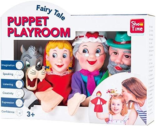 Large 4 Hand Puppets – Little Red Riding Hood – BigaMart
