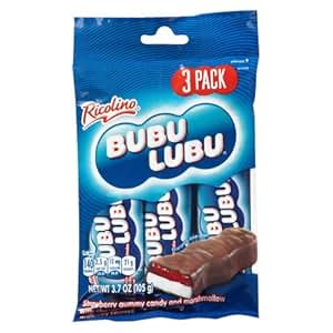 Amazon.com : 3 Pack Ricolino Bubu Lubu Chocolate : Grocery & Gourmet Food