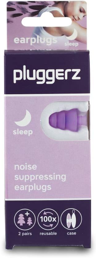 Pluggerz Earplugs Sleep, Purple - BigaMart